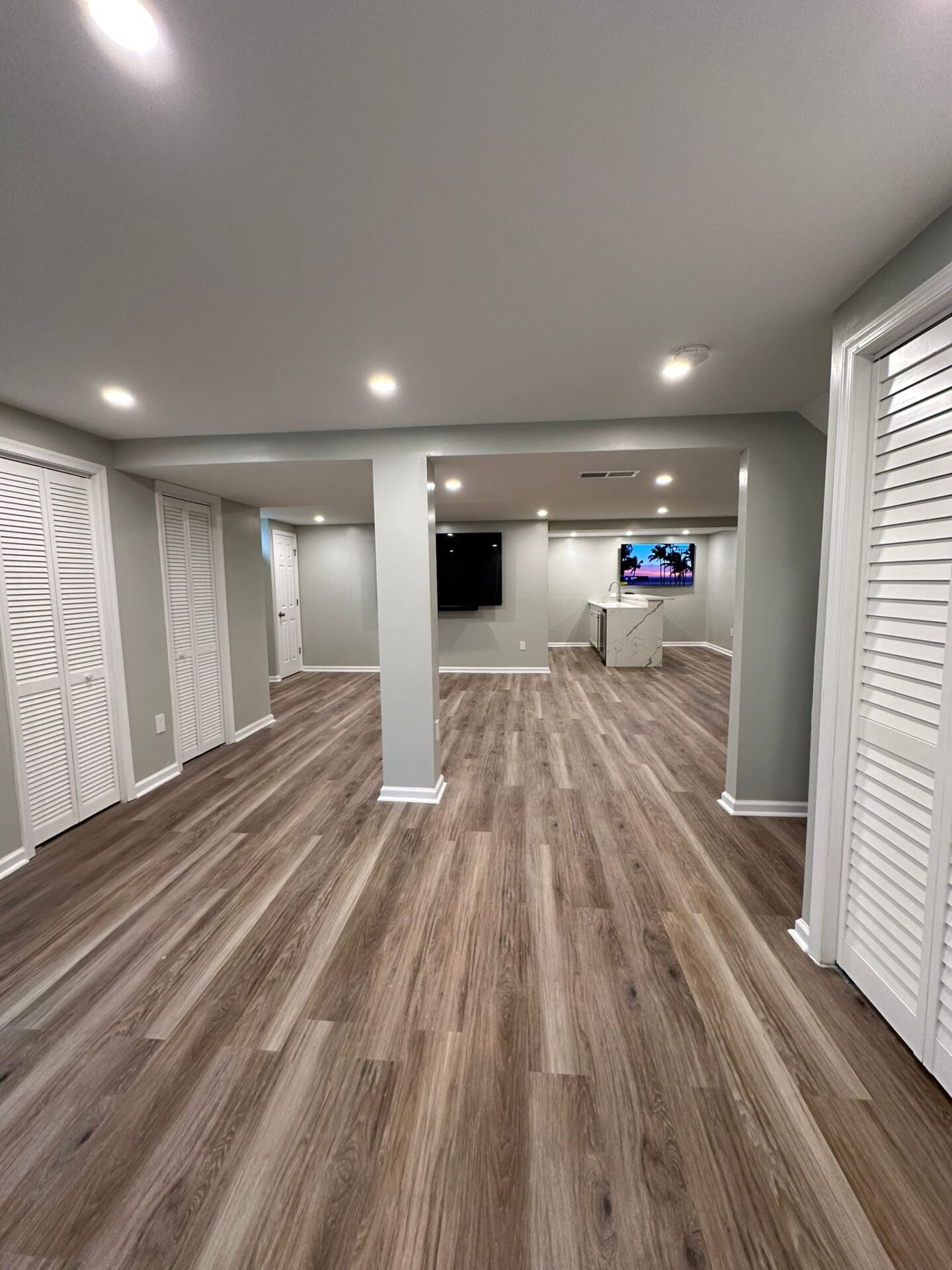 700 Sq Basement Remodeling in Philadelphia | NK Construction & Design
